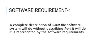 6. software requirements | PPT