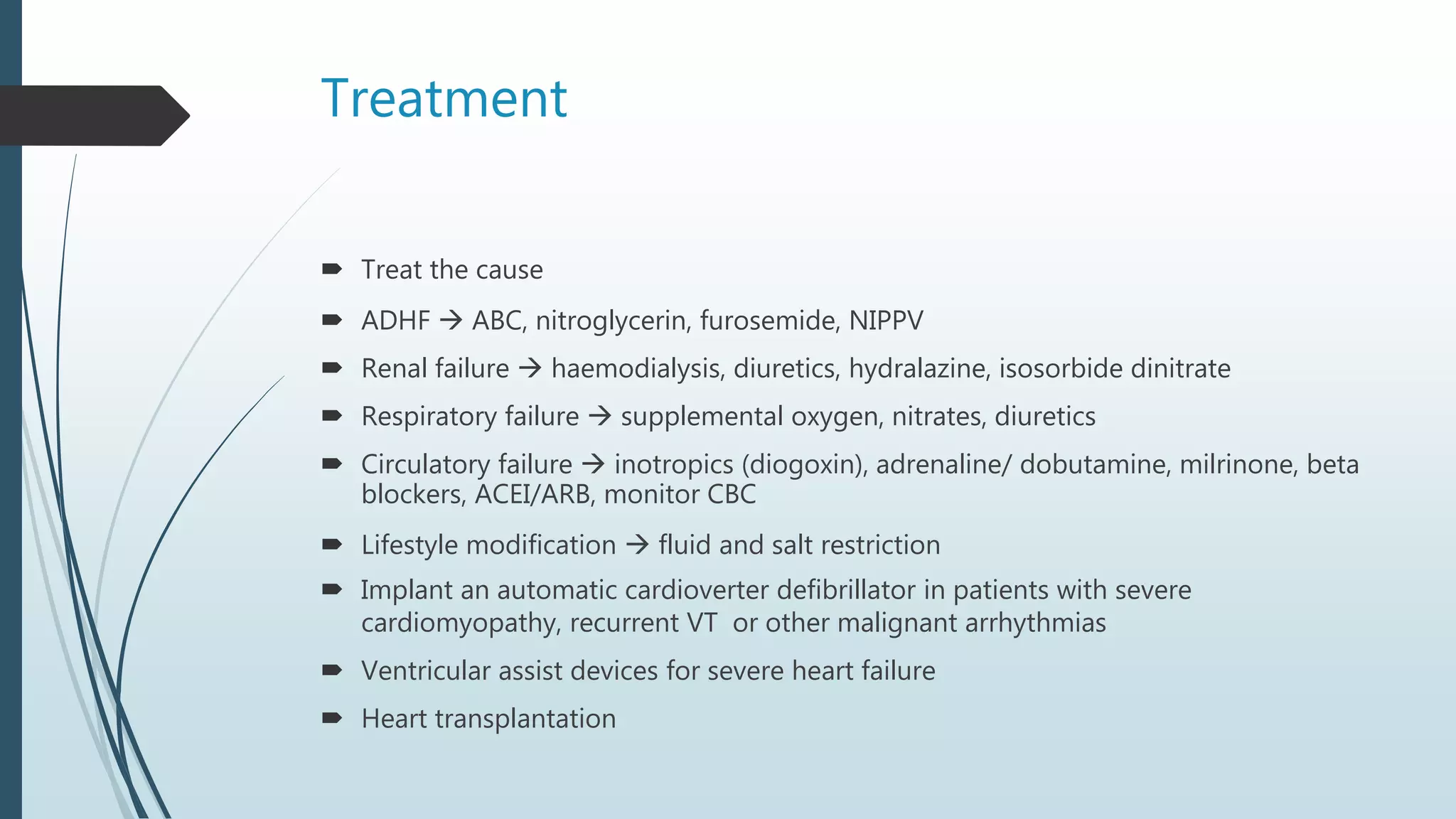 Acute heart failure | PPT