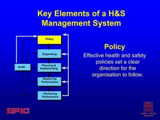 health and safety policy | PPT