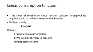 6.1 consumption function | PPTX