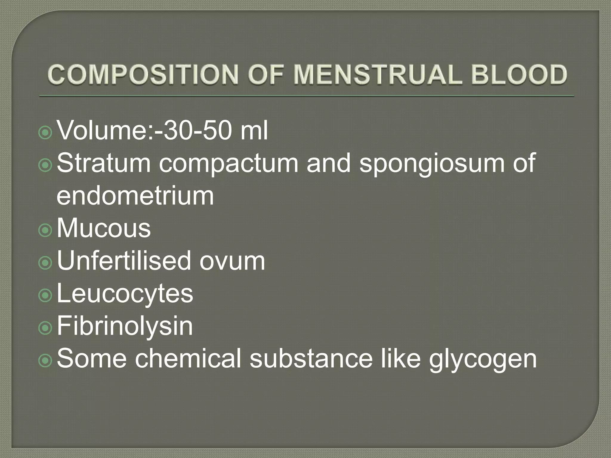 Menstrual cycle | PPT