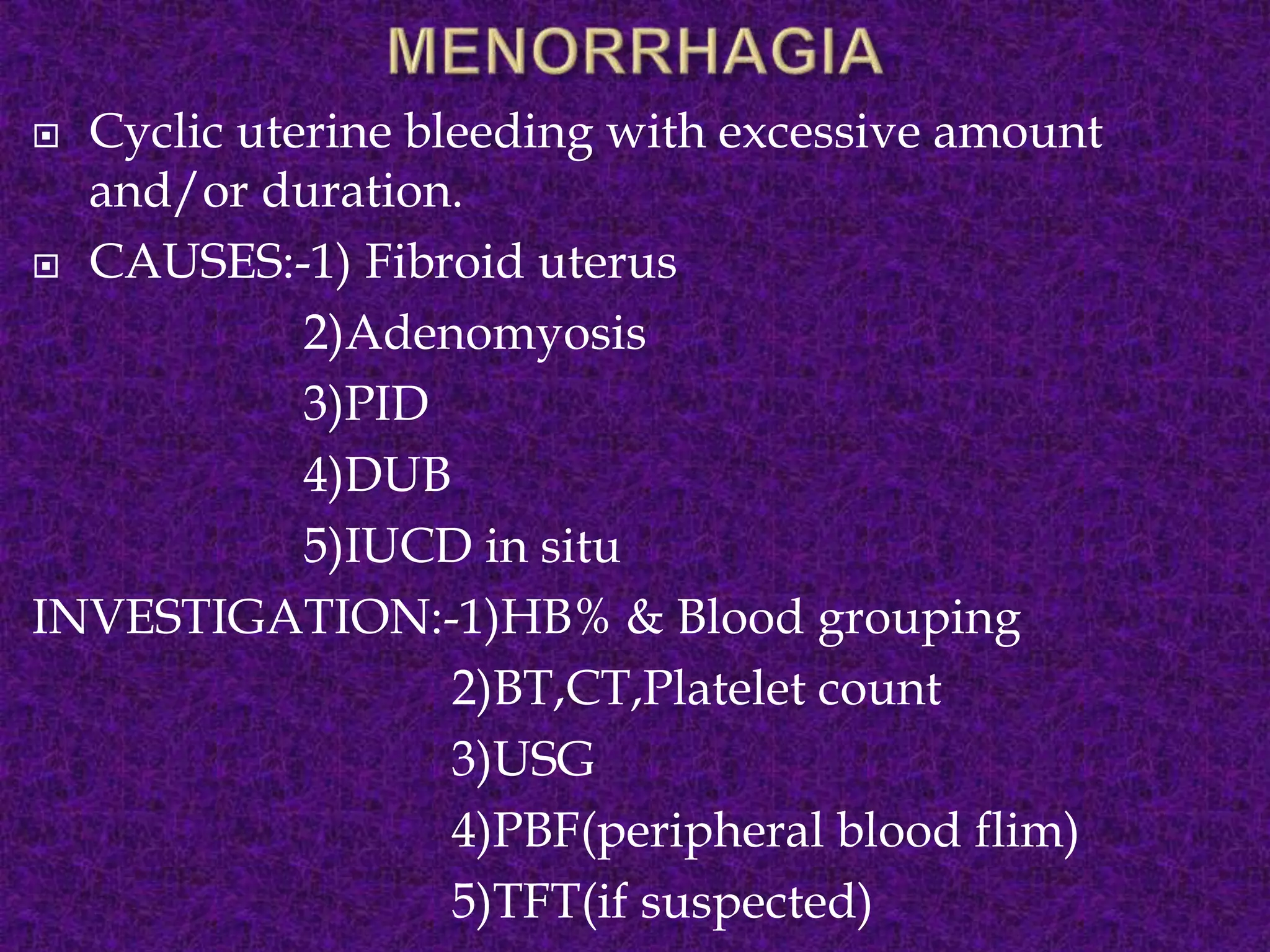 Menstrual disorder | PPT
