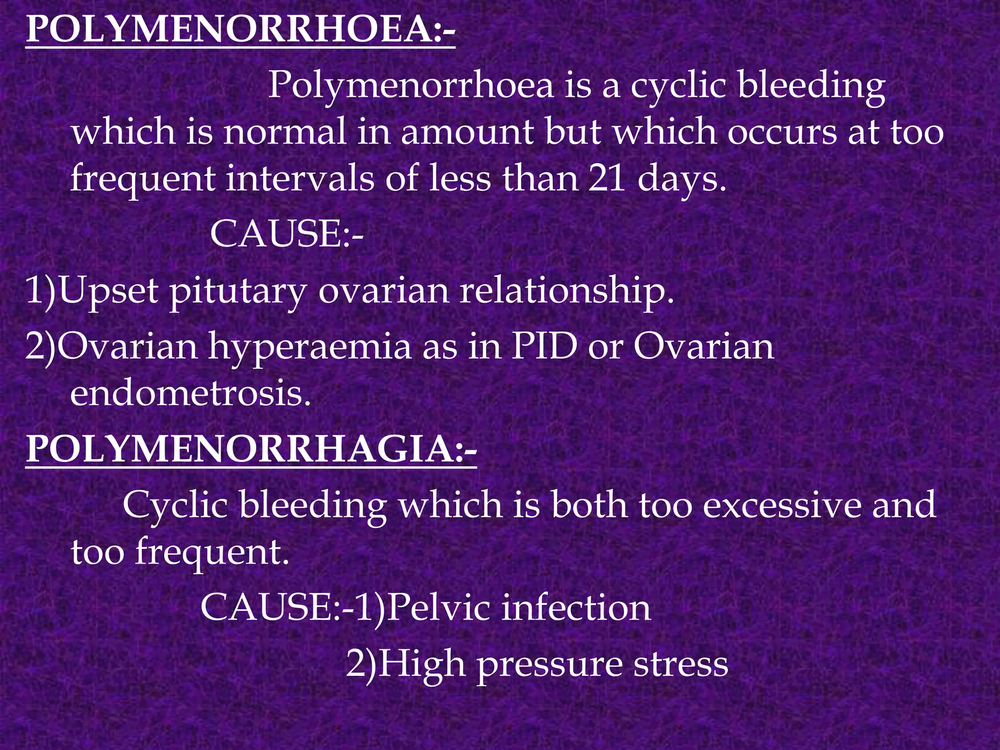 Menstrual disorder | PPT