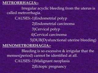 Menstrual disorder | PPT