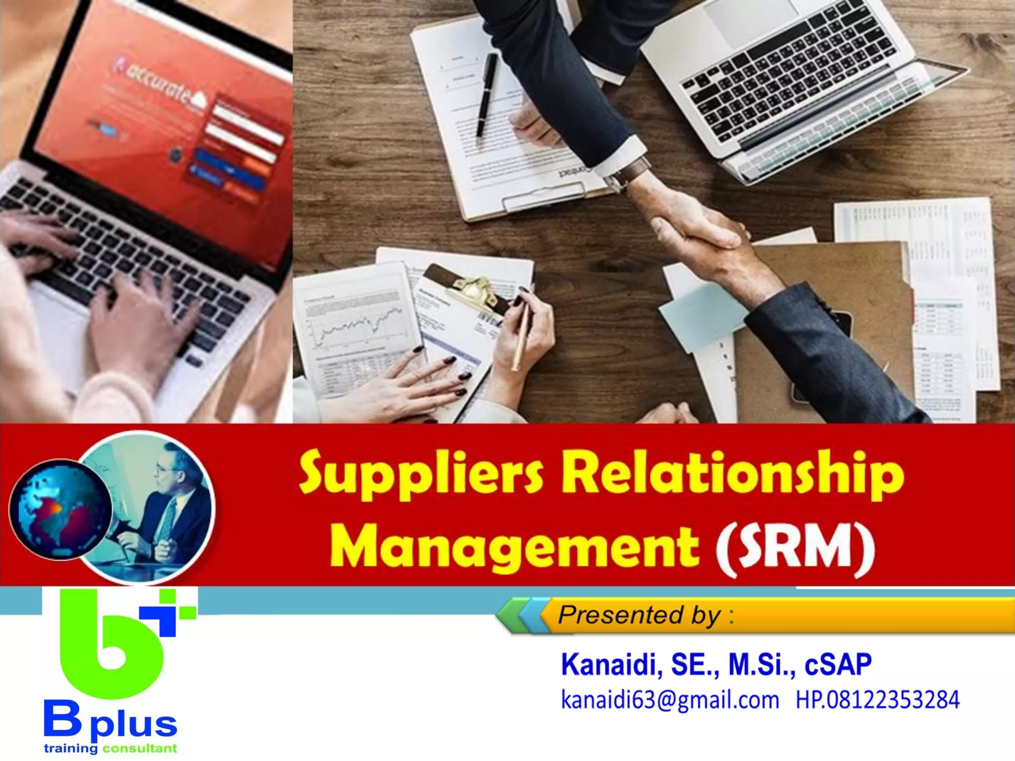 Supplier Relationship Management (SRM) _ Materi Training | PDF