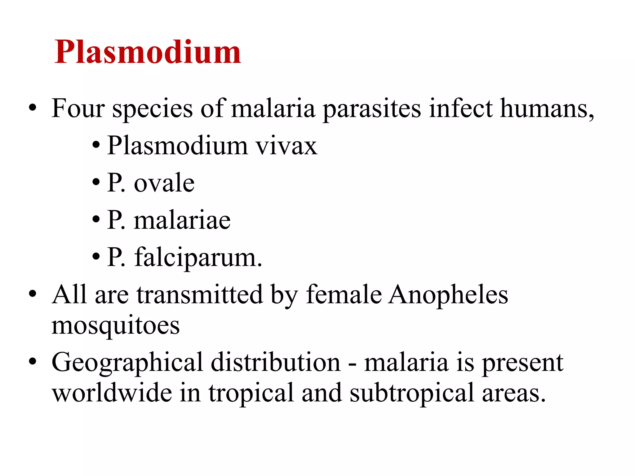 6. plasmodium | PPTX