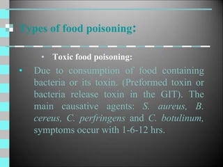 Food poisoning by Dr. Mahadi H Abdallah | PPT