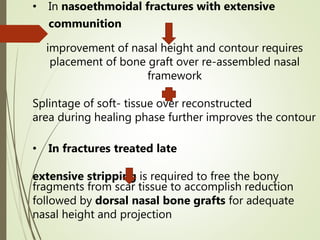 residual deformity correction in maxillofacial trauma | PPTX