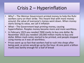 1923- The year of crisis | PPTX