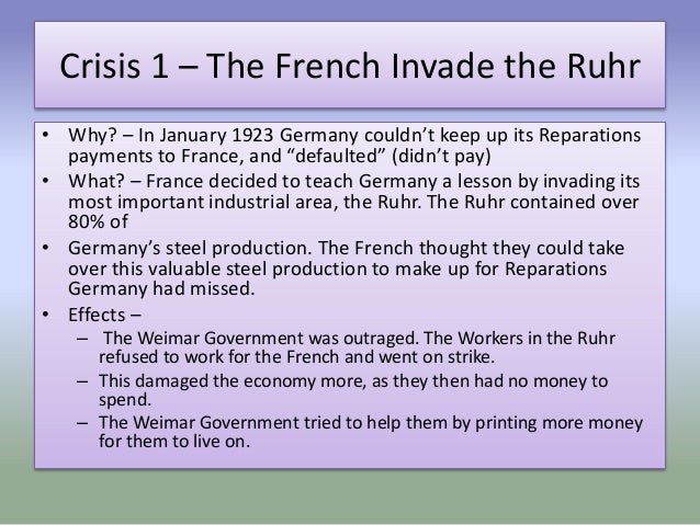 1923- The year of crisis