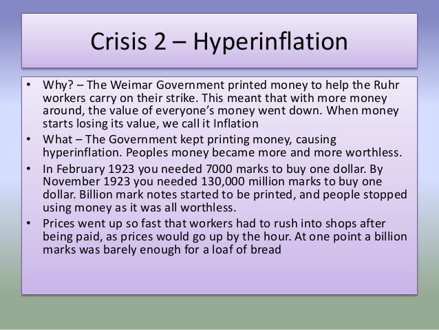 1923- The year of crisis