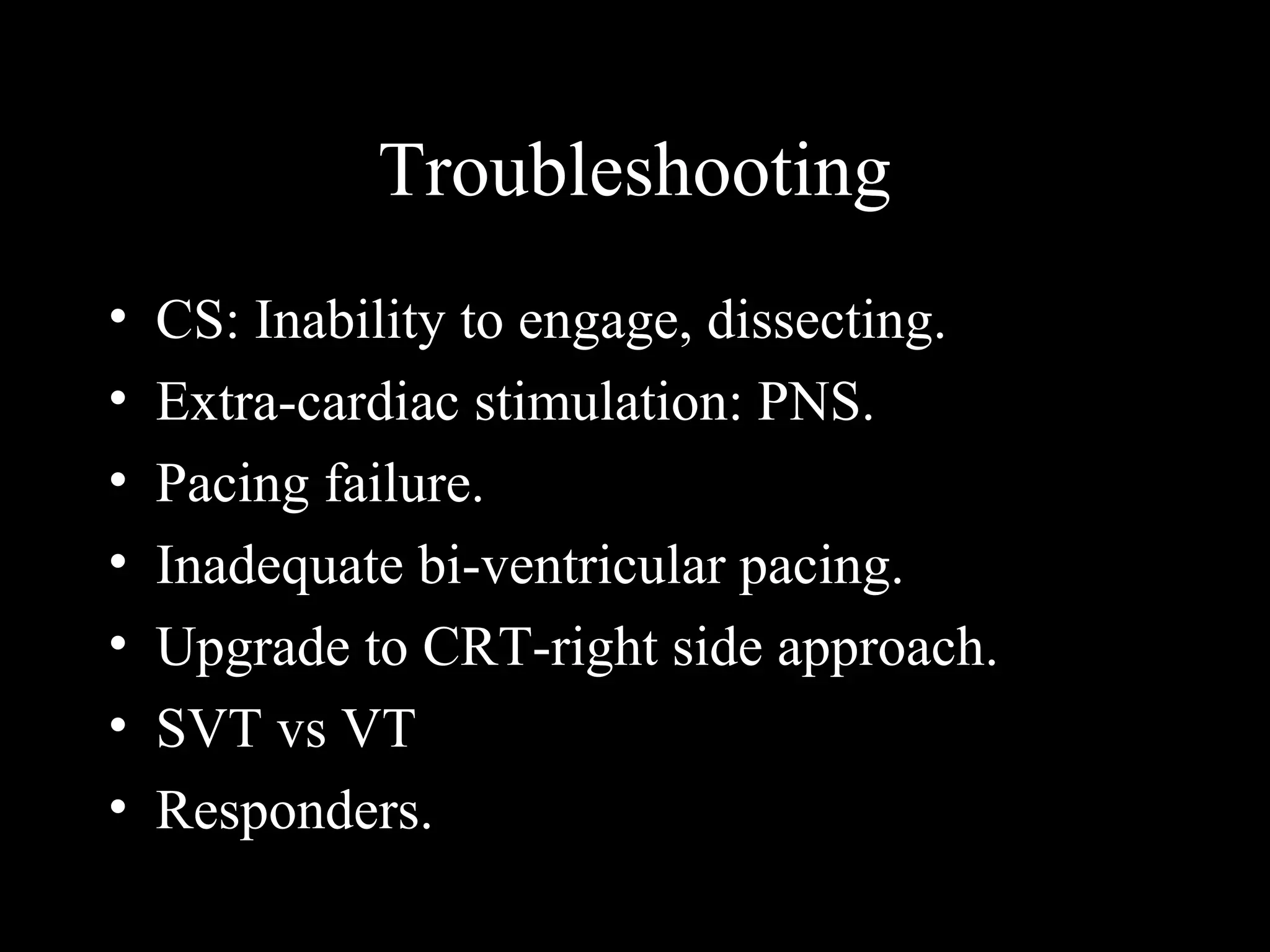 CRT Case-Based Troubleshooting | PPT