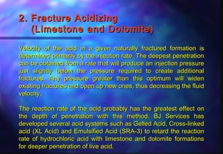 acid treatments | PPT | Chemistry | Science