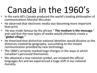 6.1 canada 1960’s and_70's | PPT