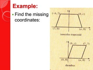6 1 coordinate proofs | PPTX