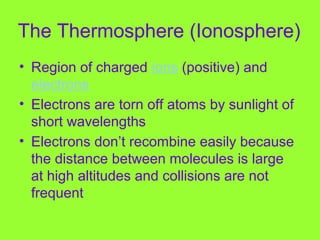 6.1 layer and composition of the atmosphere | PPT