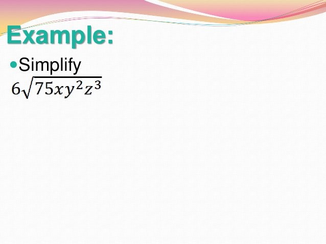 6 1 properties of square roots | PPT