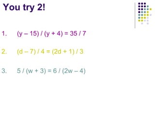 TechMathI - 6.1 - Ratio and Proportion | PPT