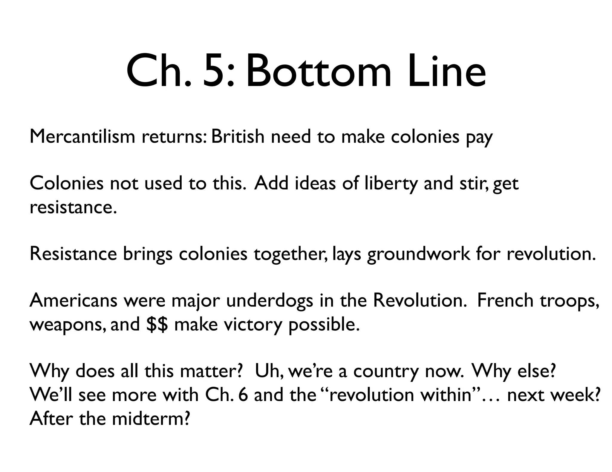 Road to revolution and the American Revolution | PDF