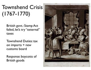 Road to revolution and the American Revolution | PDF