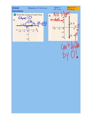 6 1 slope | PDF