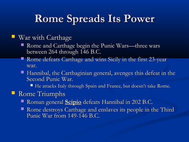 6 1 the roman republic | PPT | Death, Injury, or Military Conflict ...