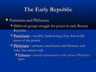 6 1 the roman republic | PPT