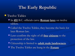 6 1 the roman republic | PPT