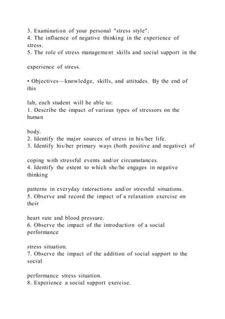 6-1 Unit 6 Stress and Hea | PDF