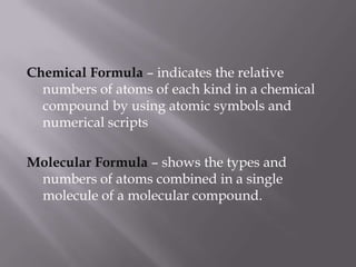 Chemical Compounds | PPT