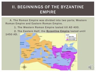 Byzantine Empire student notes | PPT