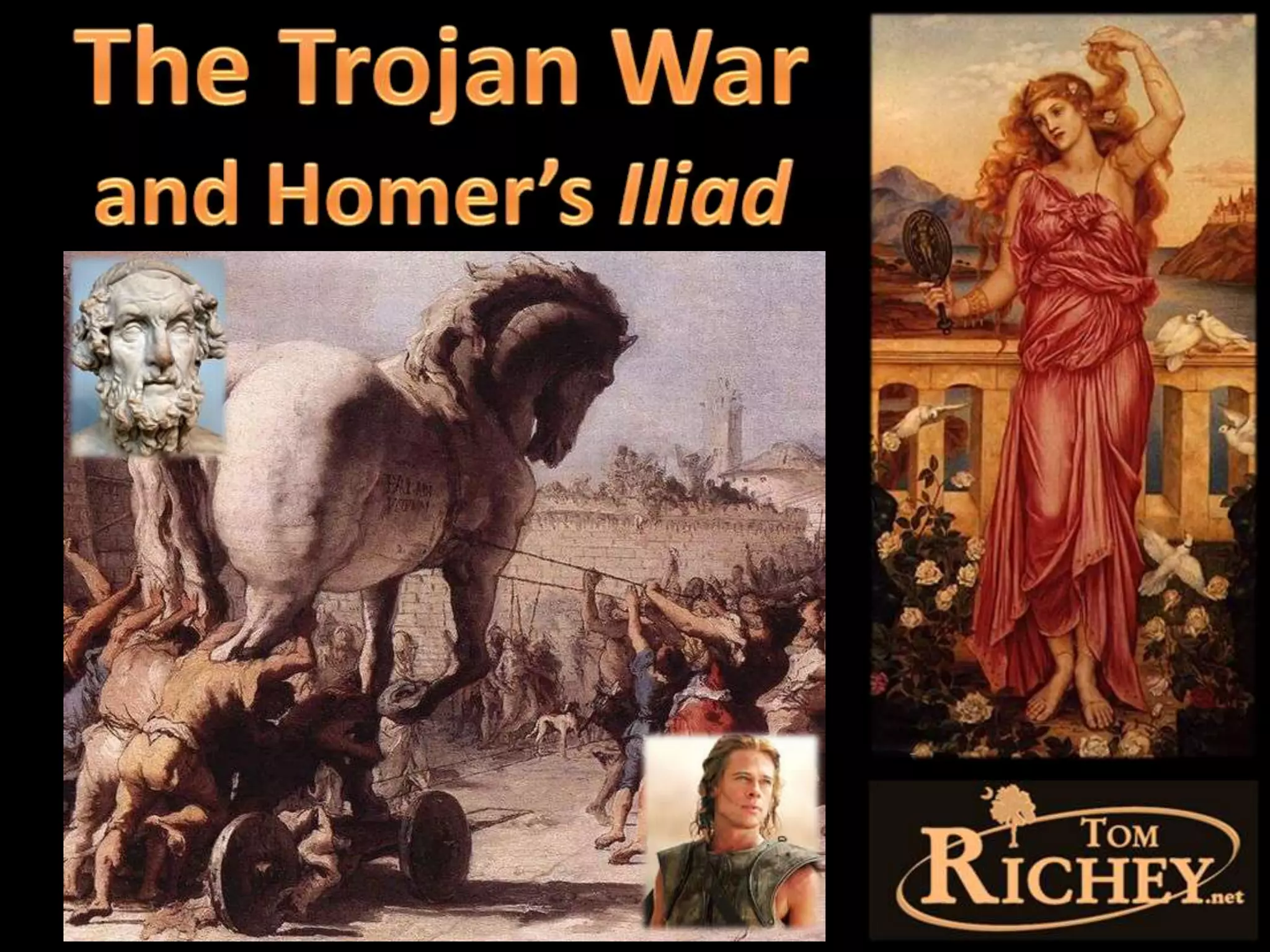 The Trojan War and Homer's Iliad (Ancient History) | PPTX