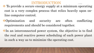 Computer Application in Power system: Chapter six - optimization and ...