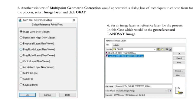 Remote Sensing: Georeferencing | PPTX | Graphics Software | Computer Software and Applications