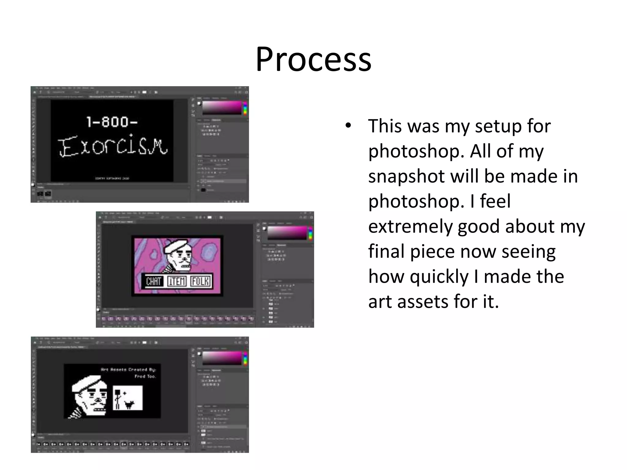 6. production reflection | PPT