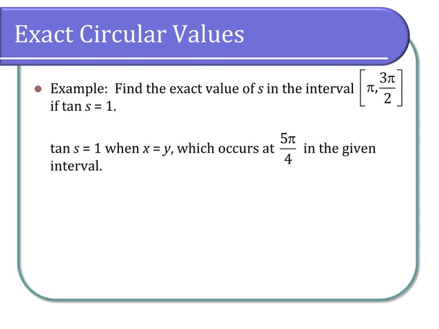 6.2 Unit Circle and Circular Functions | PDF | Physics | Science