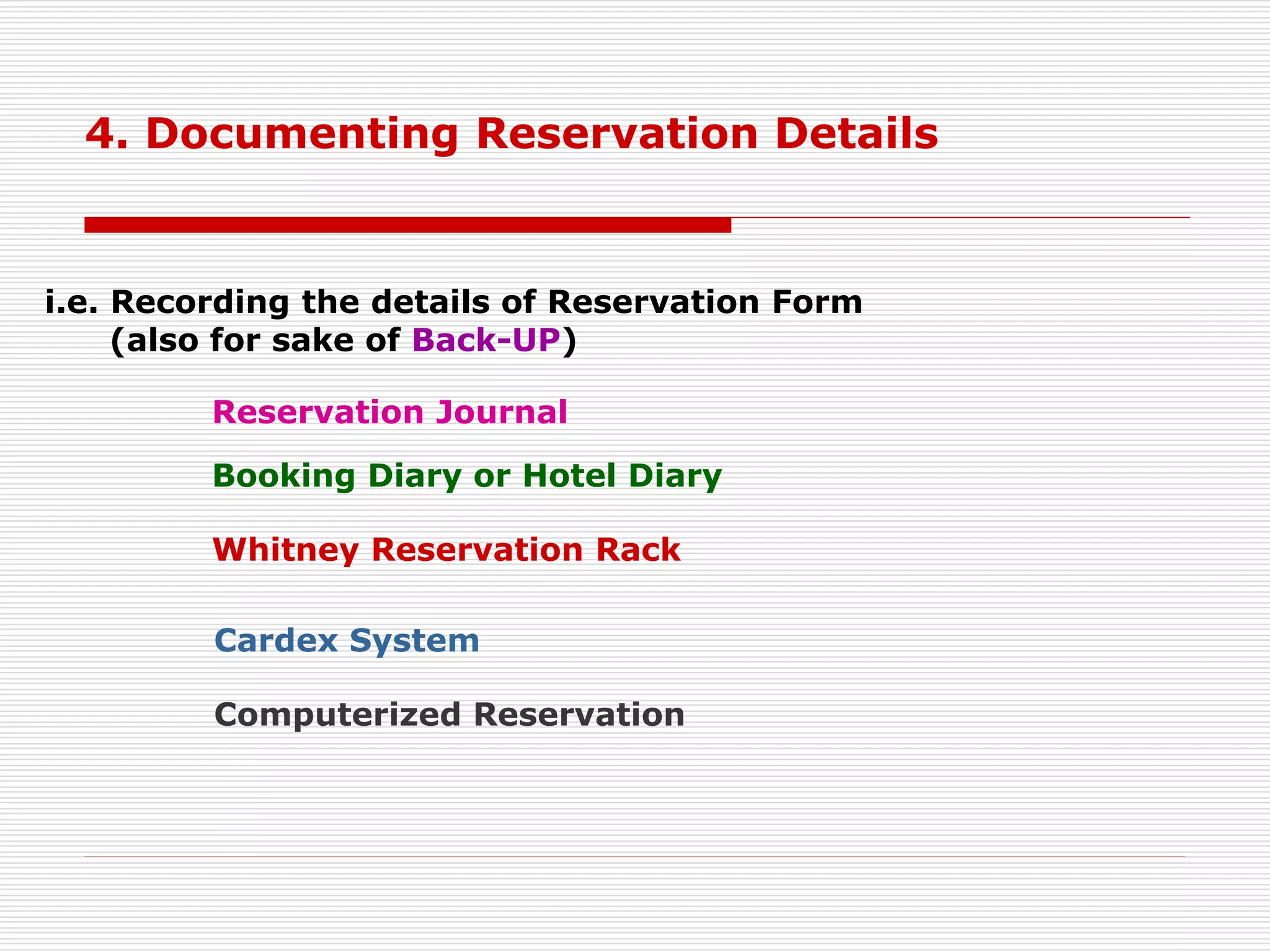 Hotel Room Reservation Process | PPTX