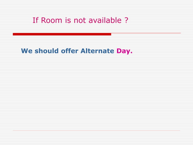 Hotel Room Reservation Process | PPTX