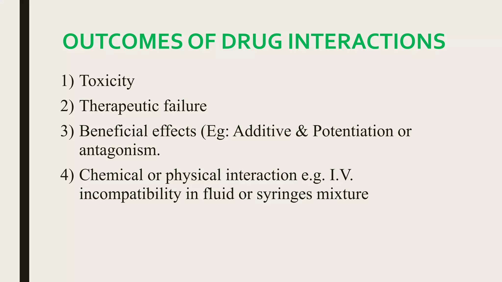 Pharmacokinetics of drug interaction | PPTX