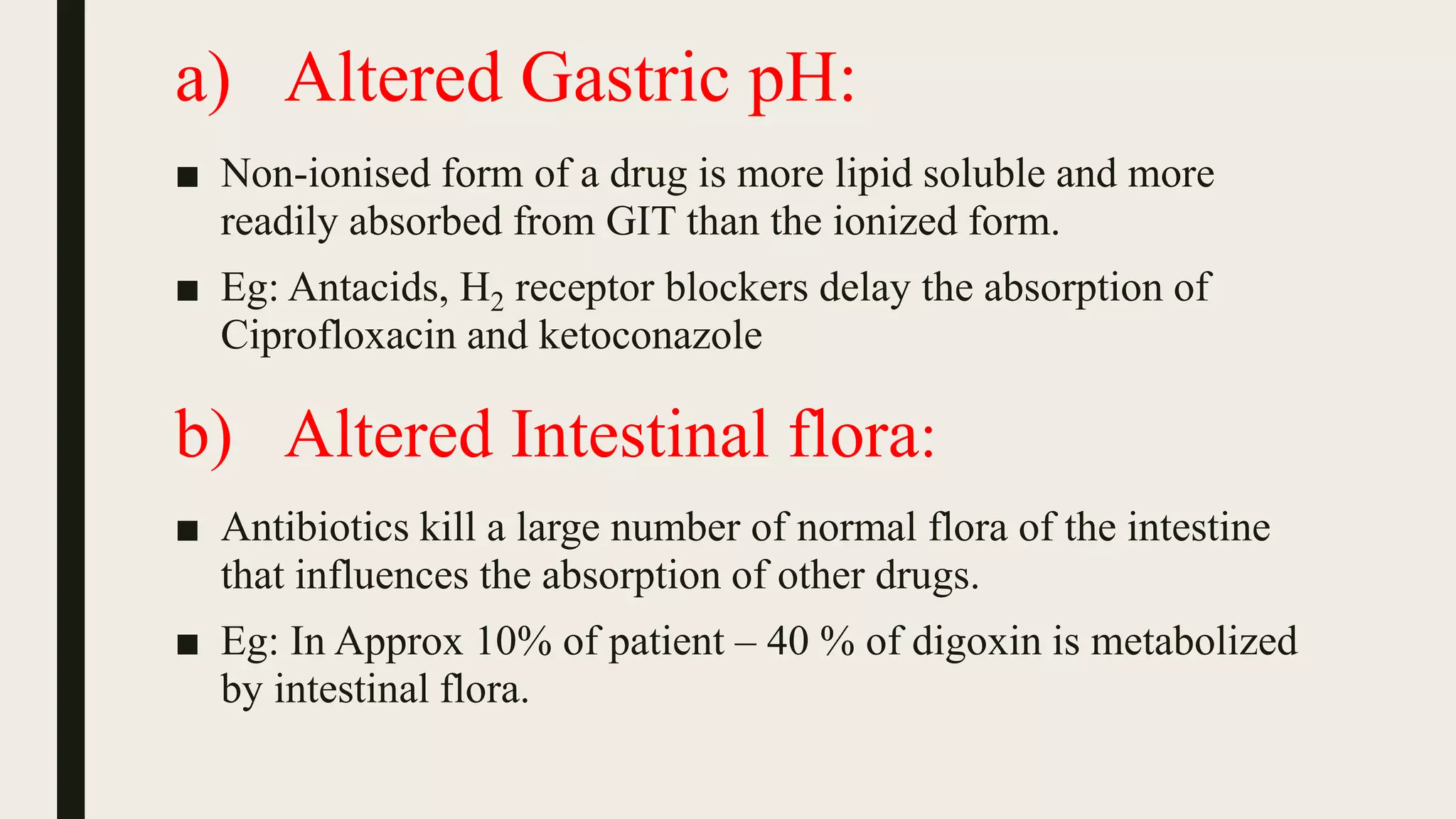 Pharmacokinetics of drug interaction | PPTX