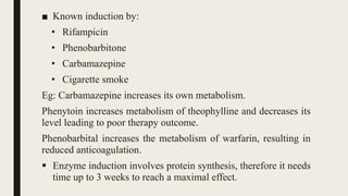 Pharmacokinetics of drug interaction | PPTX