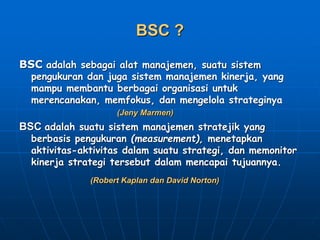 Balance Score Card Concept | PPT
