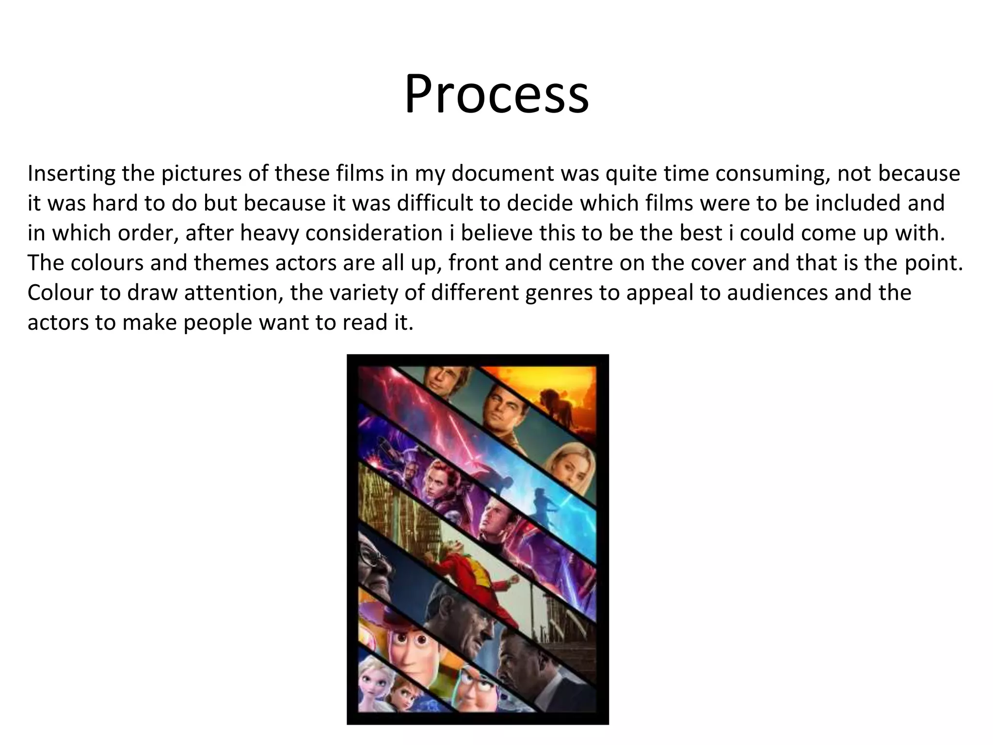 6. Production reflection | PPTX | Desktop Publishing | Computer Software and Applications