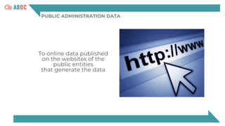 ASOCEU - Lesson 1 - How Public Authority publishes data | PPT