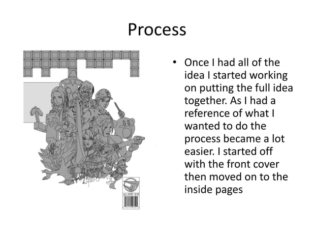 6. production reflection(magazine project) | PPT