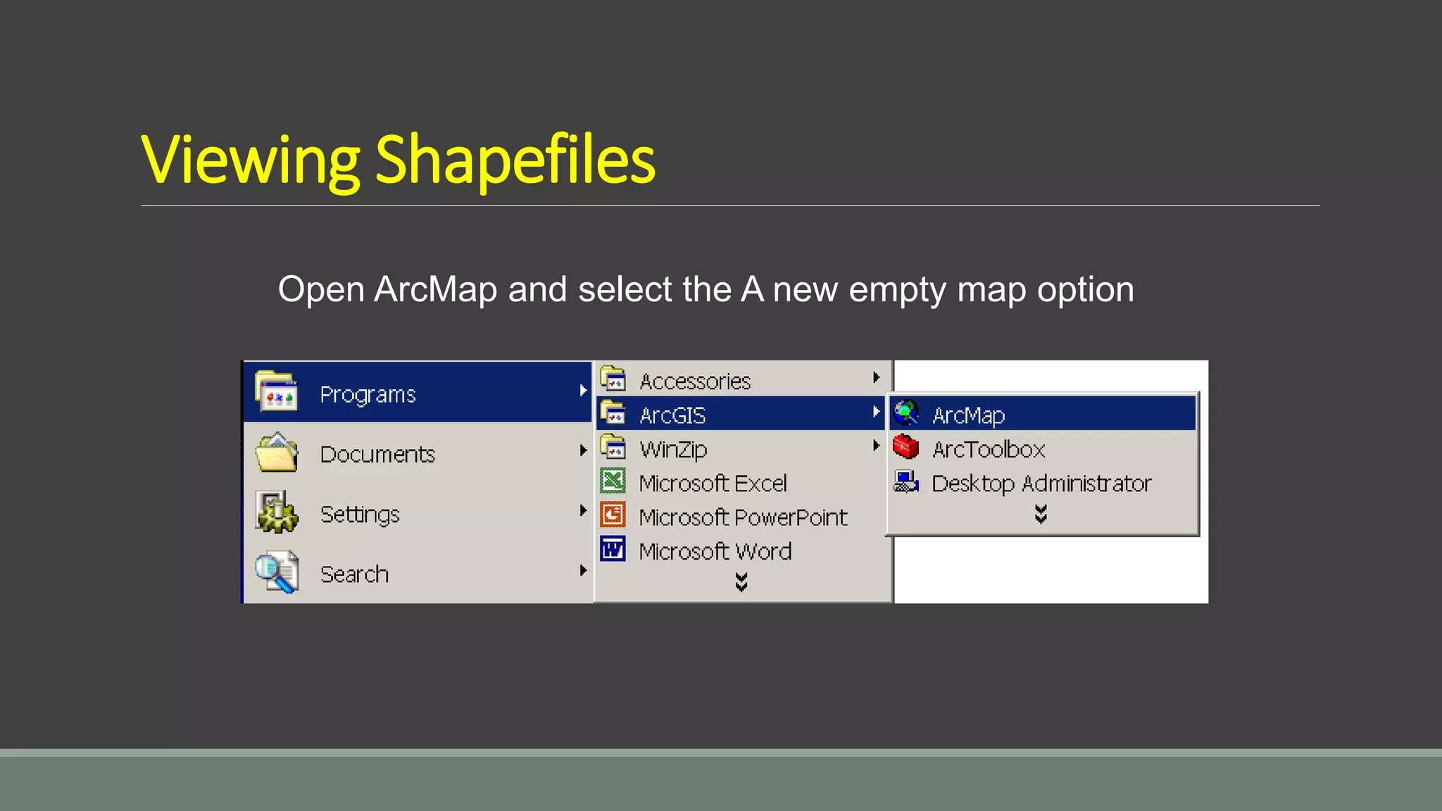 6. Shapefiles in gis | PPTX | Geography | Science