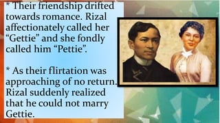 Lovers of Rizal:Gertrude Beckett | PPTX