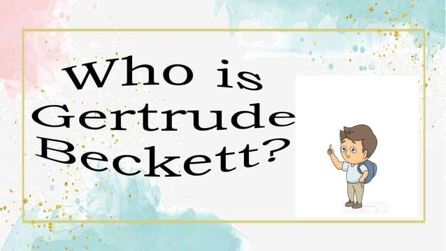 Lovers of Rizal:Gertrude Beckett | PPTX | Celebrity Relationships | Pop Culture