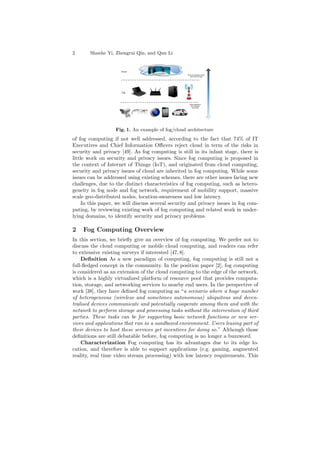 Security and Privacy Issues of Fog Computing: A Survey | PDF | Cloud Computing | Internet