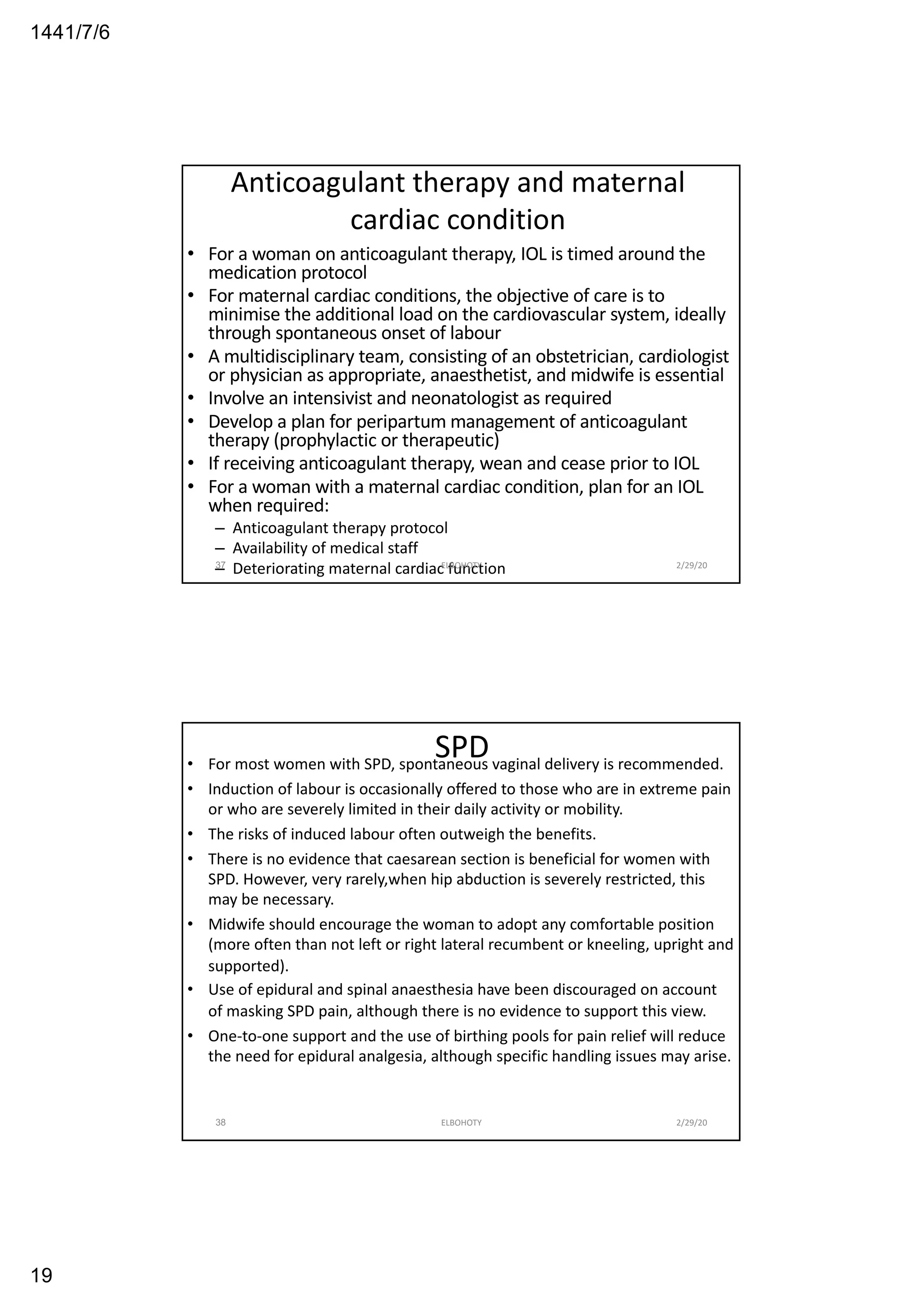 6. induction of labour | PDF